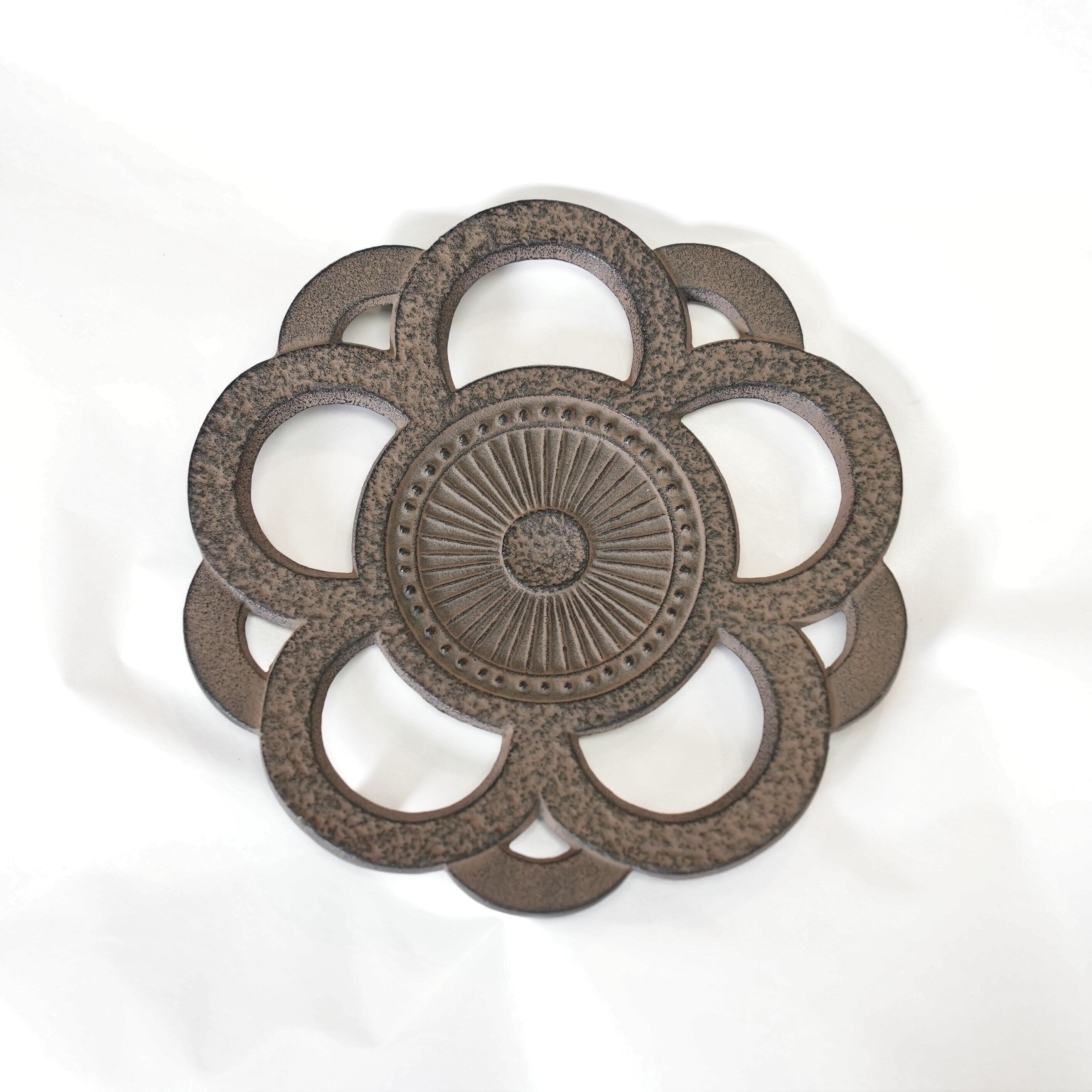 Nambu Ironware, Trivet mat, HANAMARU,hisago color (aging paint) – OITOMI